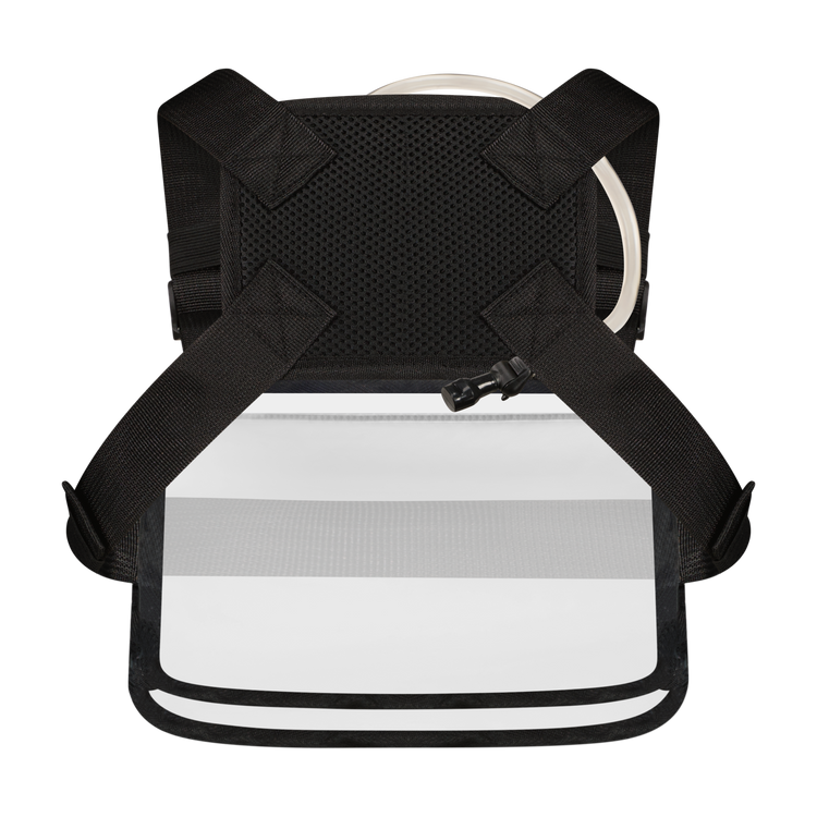 RL Black Hydration Clear Chest Rig - Festival Approved | Rolling Loud
