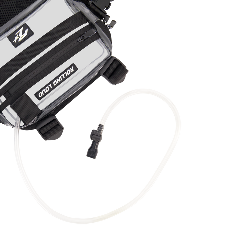 RL Black Hydration Clear Chest Rig - Festival Approved | Rolling Loud