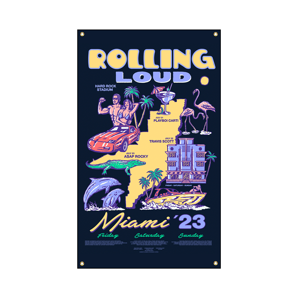 RL Miami 23 Magic City Black Flag – Rolling Loud