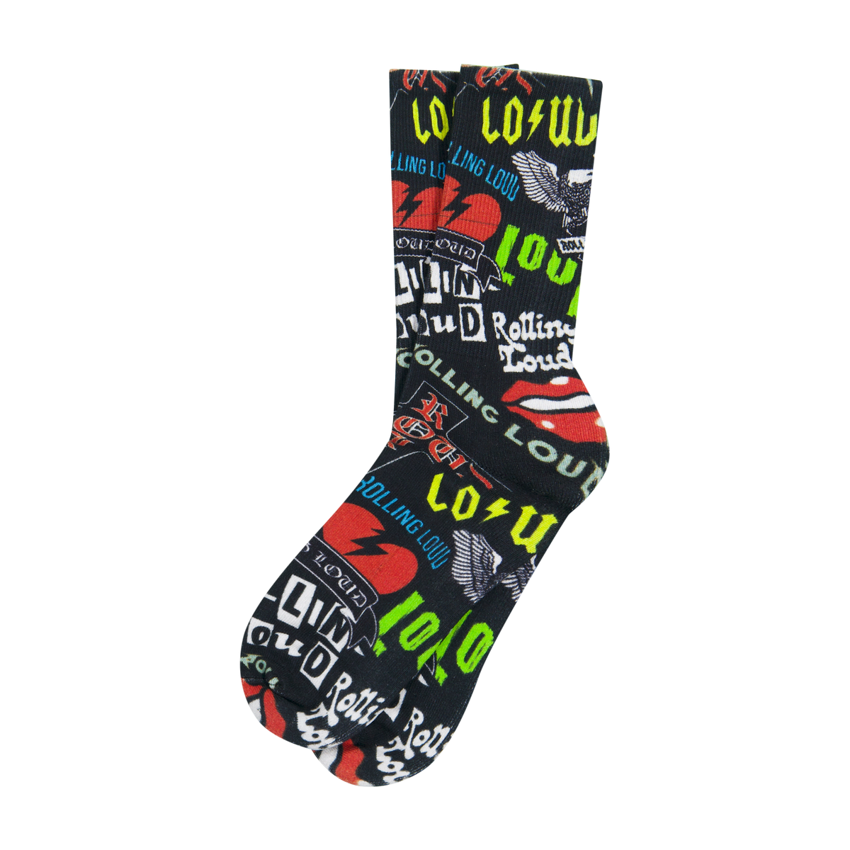 RL Loud Punx Sublimated Socks – Rolling Loud