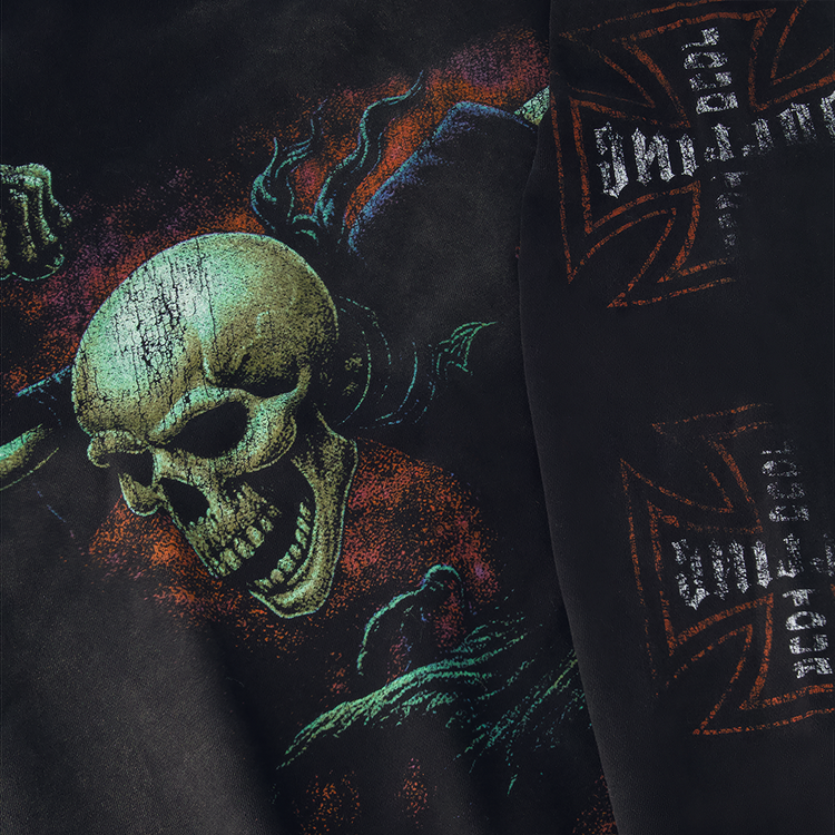 SKULL SOCIETY CREWNECK SWEATSHIRT | Rolling Loud