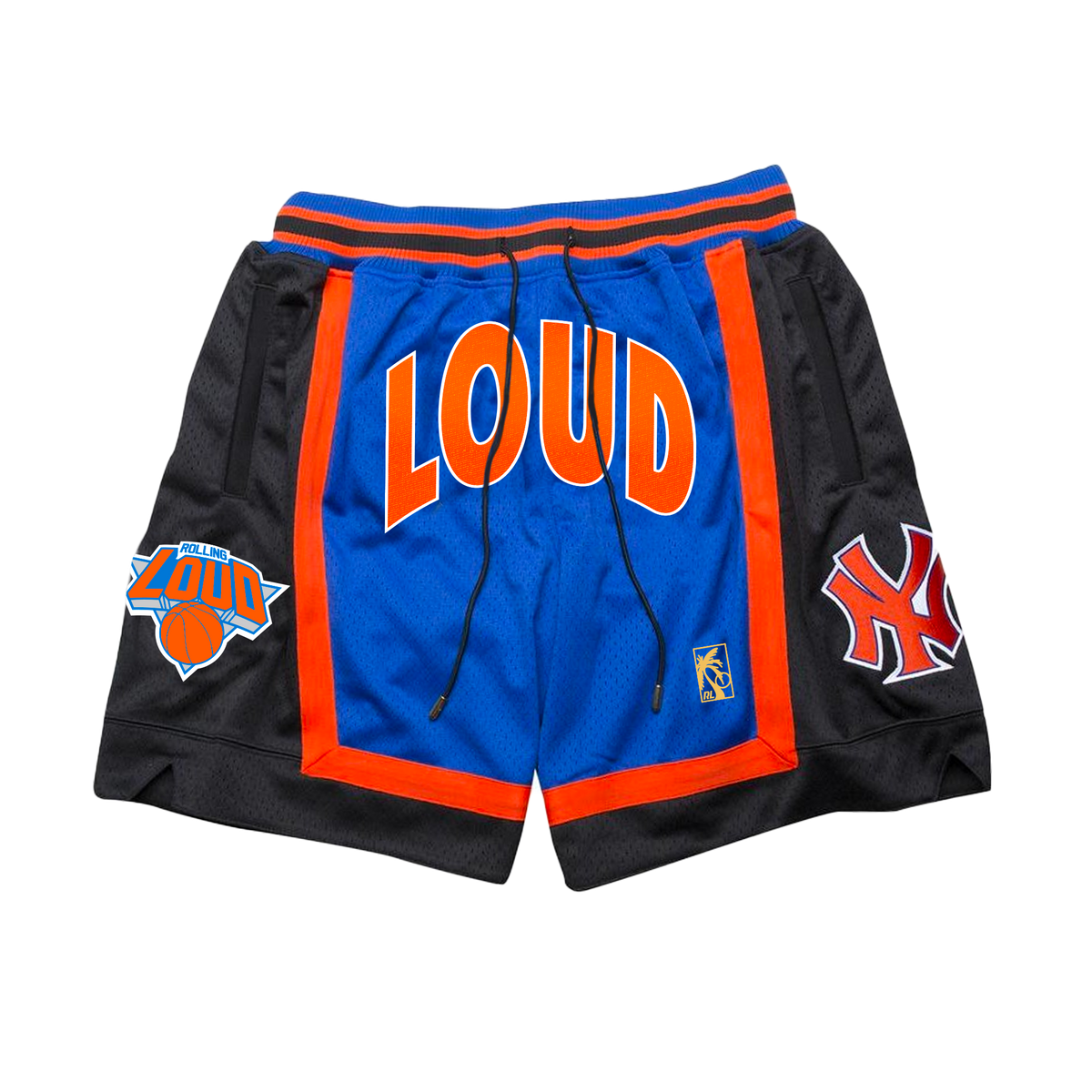 LOUD NYC Authentic Mesh On Court Shorts – Rolling Loud